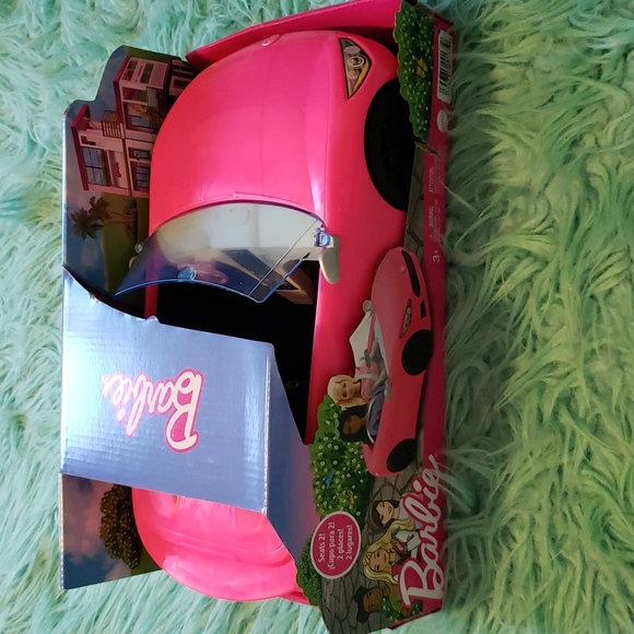 Barbie | Toys | New In Box Barbie Convertible Pink Car | Poshmark